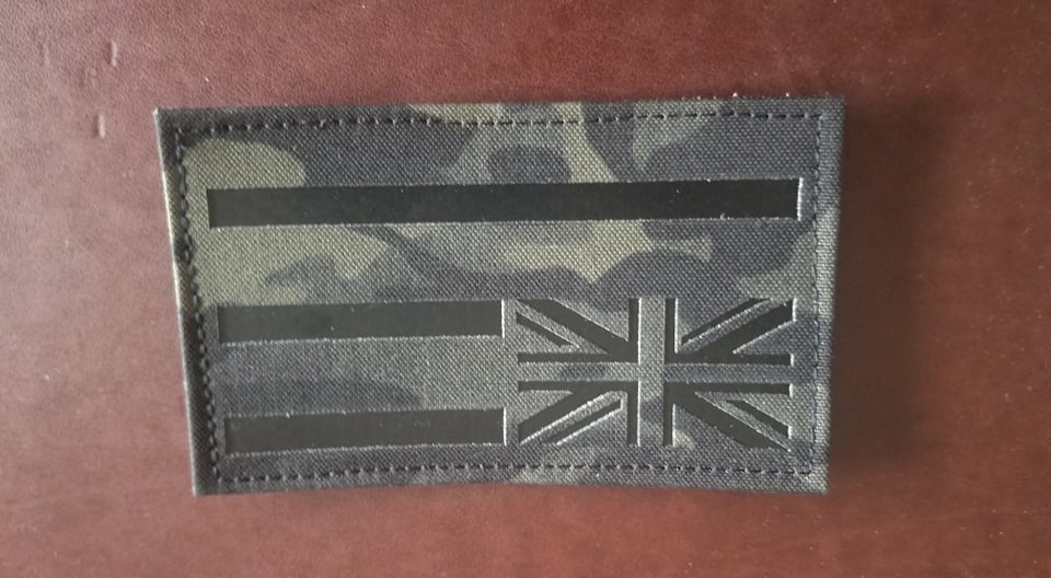 Hawaii State Flag IR Multicam Black Forward Large – Mojo Tactical
